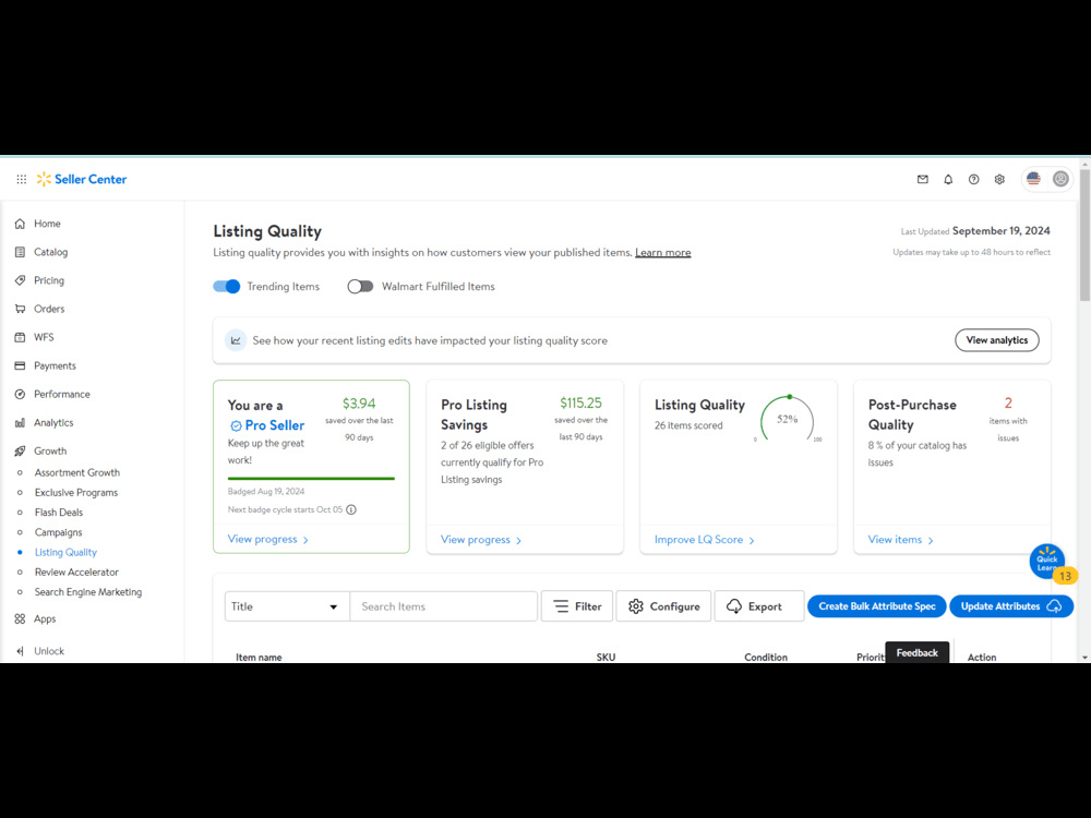 Walmart Virtual Assistant | Expert Walmart WFS Store management VA | Upwork