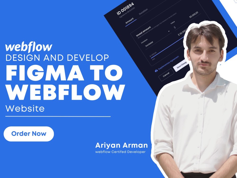 Design & develop figma to webflow, webflow expert | Upwork