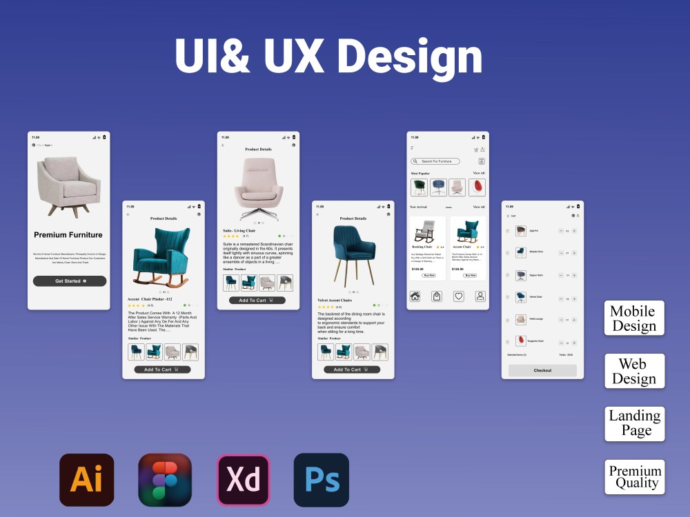 UI UX design / Ecommerce App for Android and iPhone/ iOS Developer | Upwork