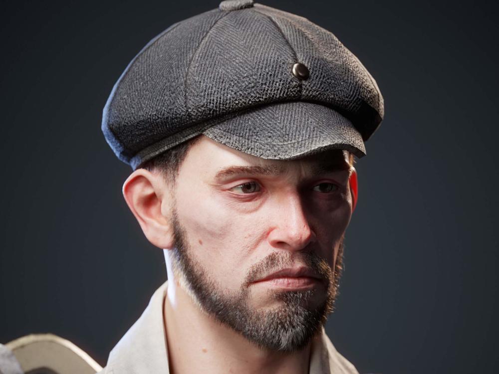 3D metahuman character 3d realistic character 3d character modeling ...