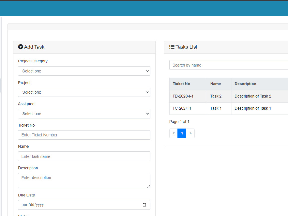 Task Management System With Spring Boot Angular | Upwork
