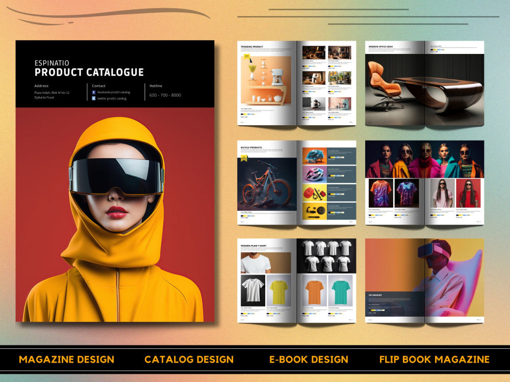 Pro Magazine Design, Catalog Design & E-Book Design | Adobe Indesign ...