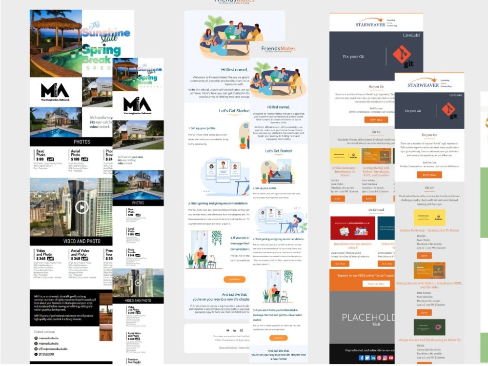 Custom HTML template Responsive & Editable | Upwork
