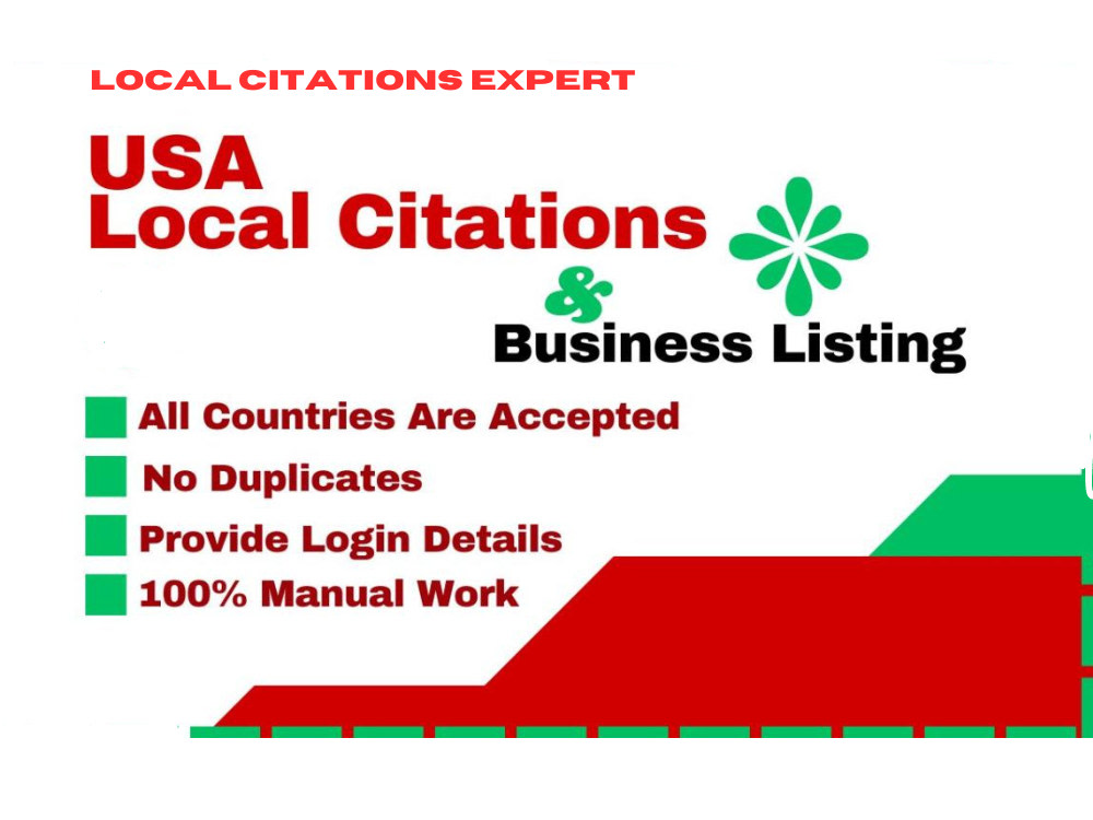 Build 400 top USA local citations | Upwork