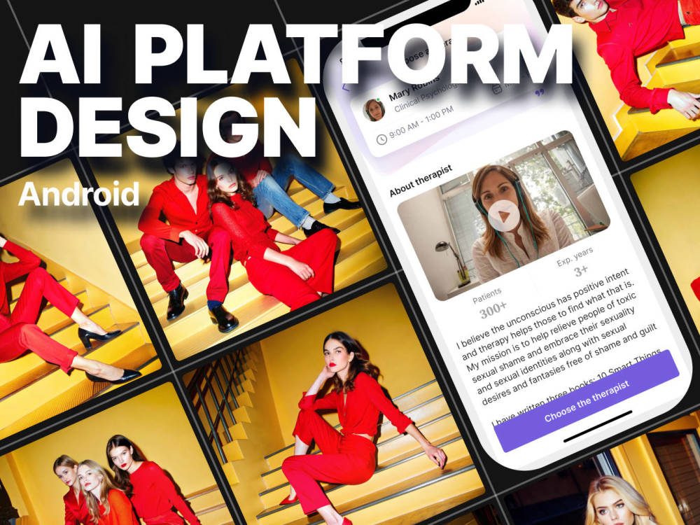 AI platform design for your Android application in Figma | Upwork