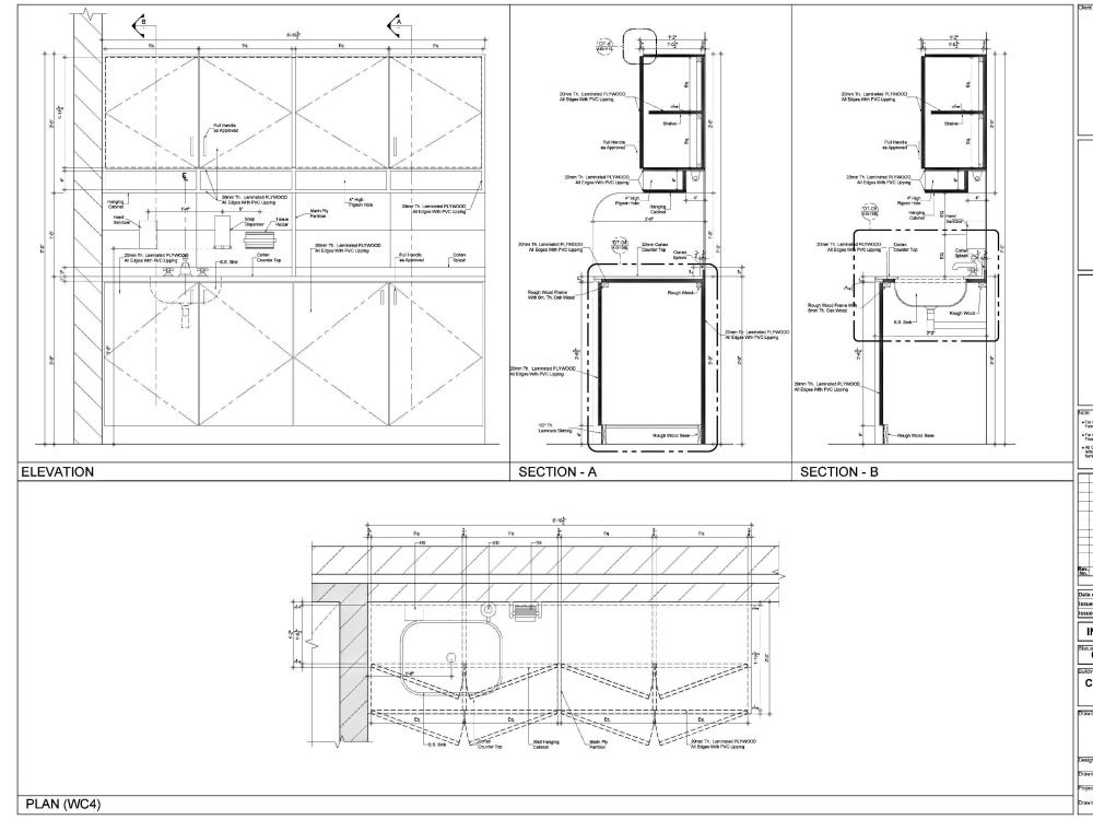 Detailed millwork, furniture, casework shop drawings | Upwork