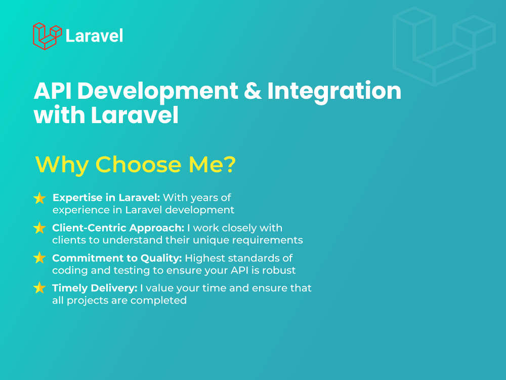 Laravel Api Development & Integrations | Upwork