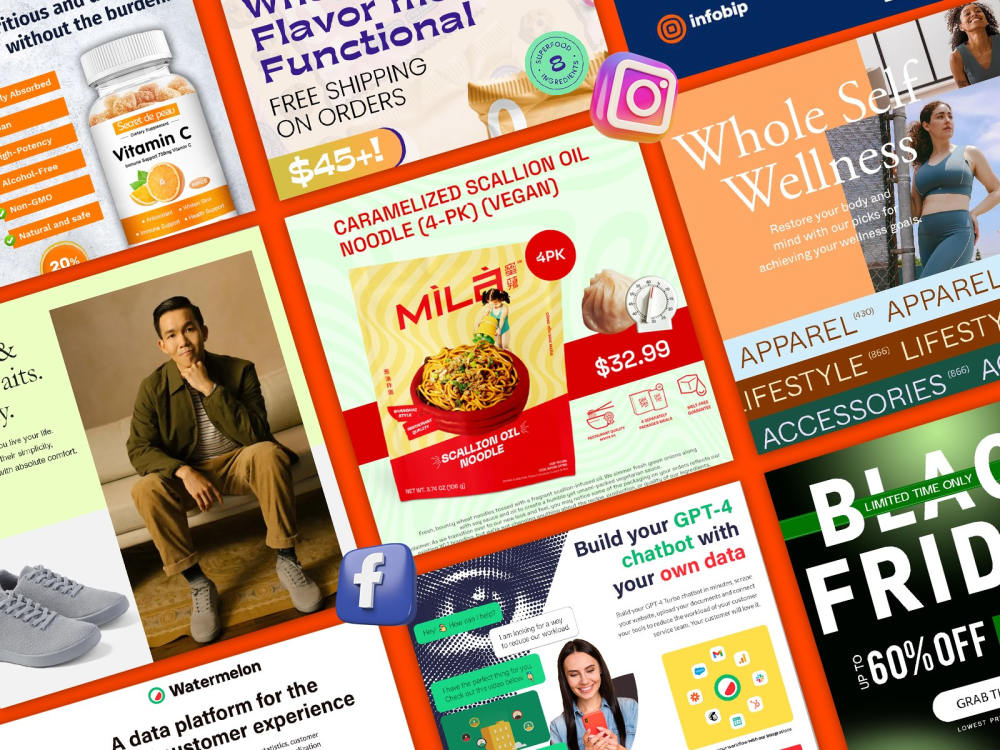 Outstanding Facebook or Instagram post, Cover, Story Design, LinkedIn ...