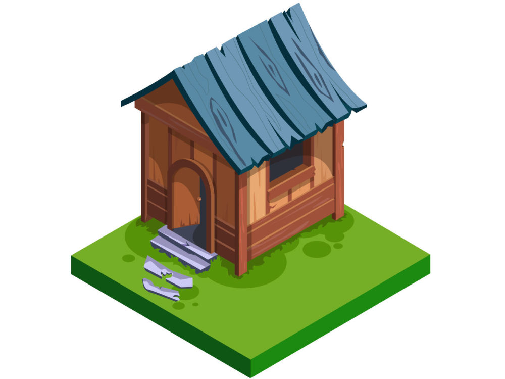 Professional 2D Isometric illustration for your game, app, map or ...