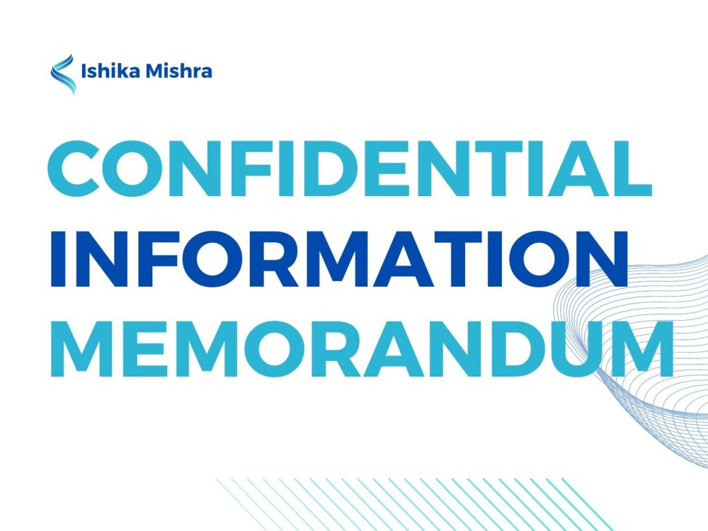 A designed Confidential Information Memorandum (CIM/IM) | Upwork