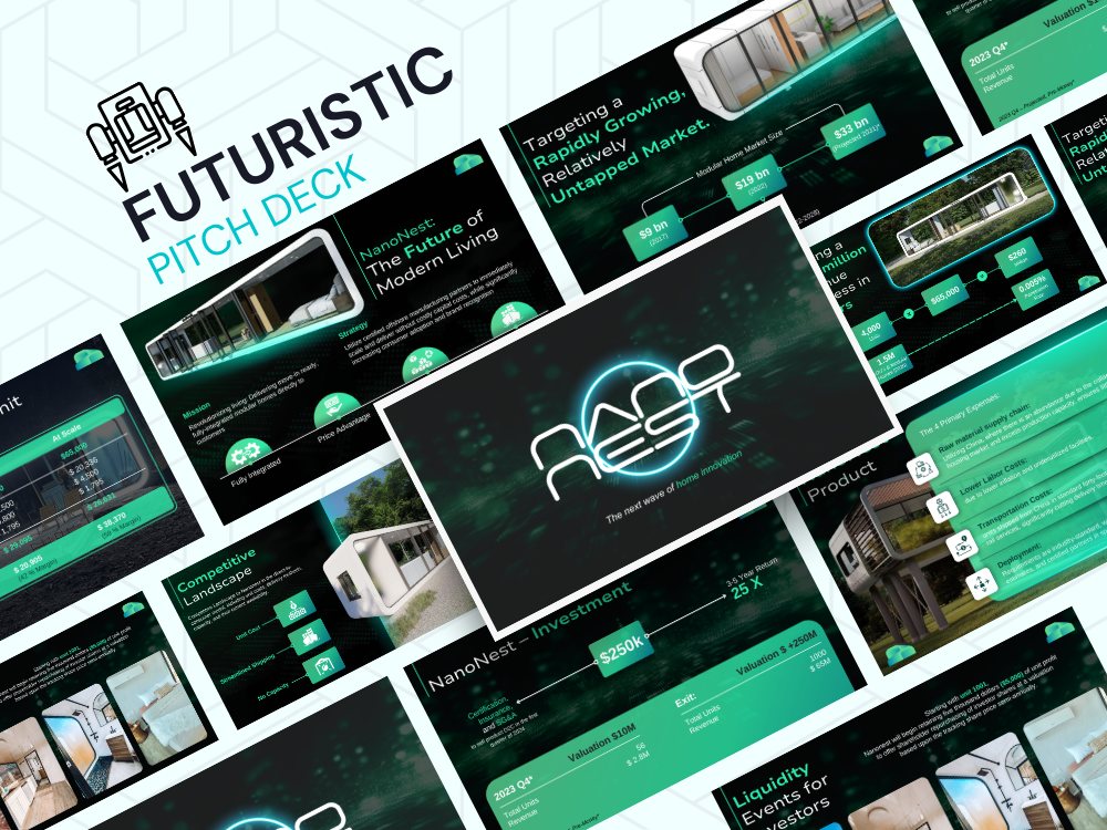 Upwork Certified Pitch Deck Designer for Investor Pitch Deck Design ...