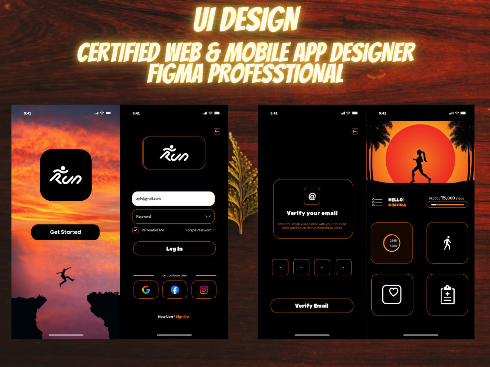 A responsive UI/UX design for your Mobile App | Upwork
