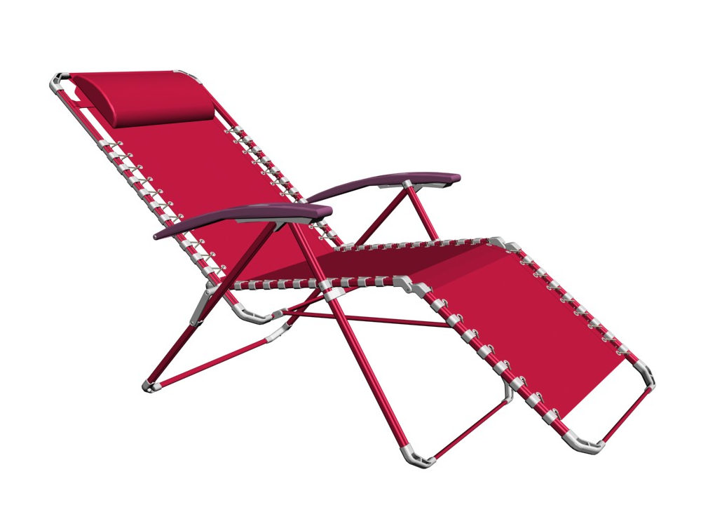 Fibre-reinforced plastic (FRP) folding sun lounger | Upwork