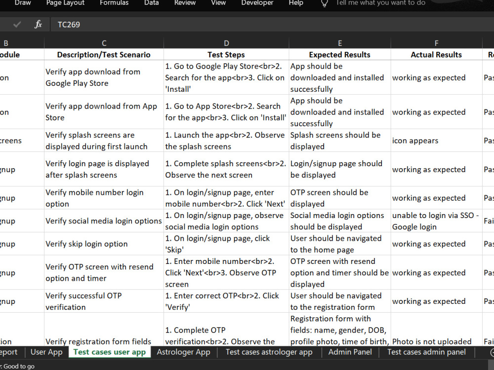 Quality Assurance for the software/ Mobile app/ web applications | Upwork