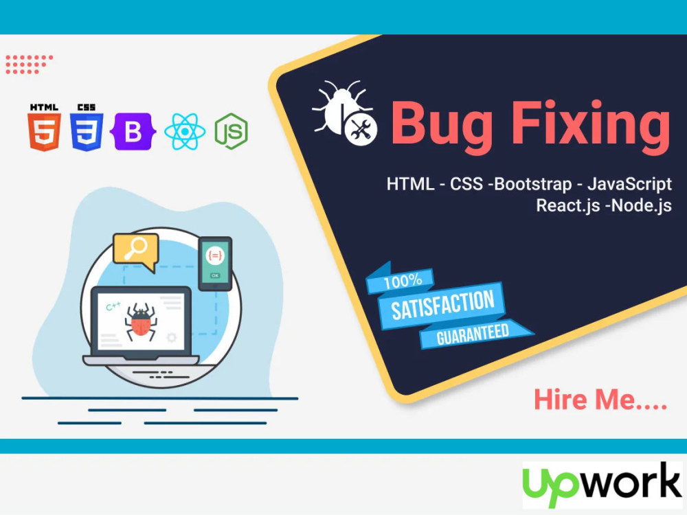 Expert Bug Fixing for Your Node.js & React.js Projects | Upwork