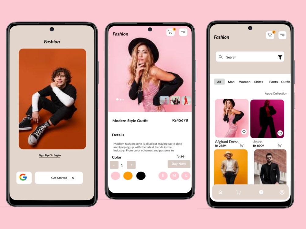 A creative mobile app UI/UX design with Figma | Upwork