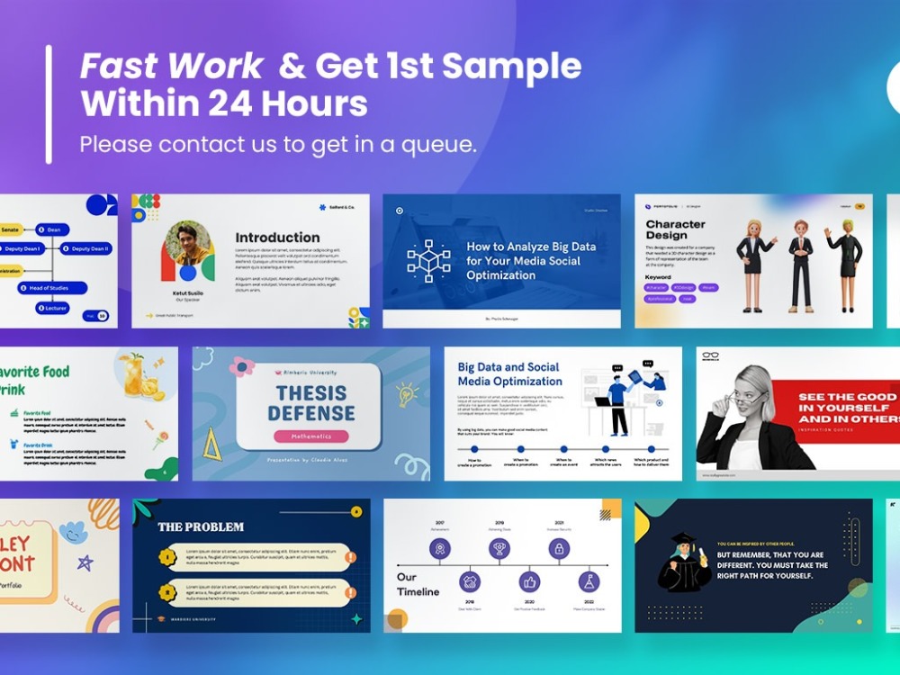 Powerpoint Webinar Presentation, Canva and Pitch Deck Presentation | Upwork