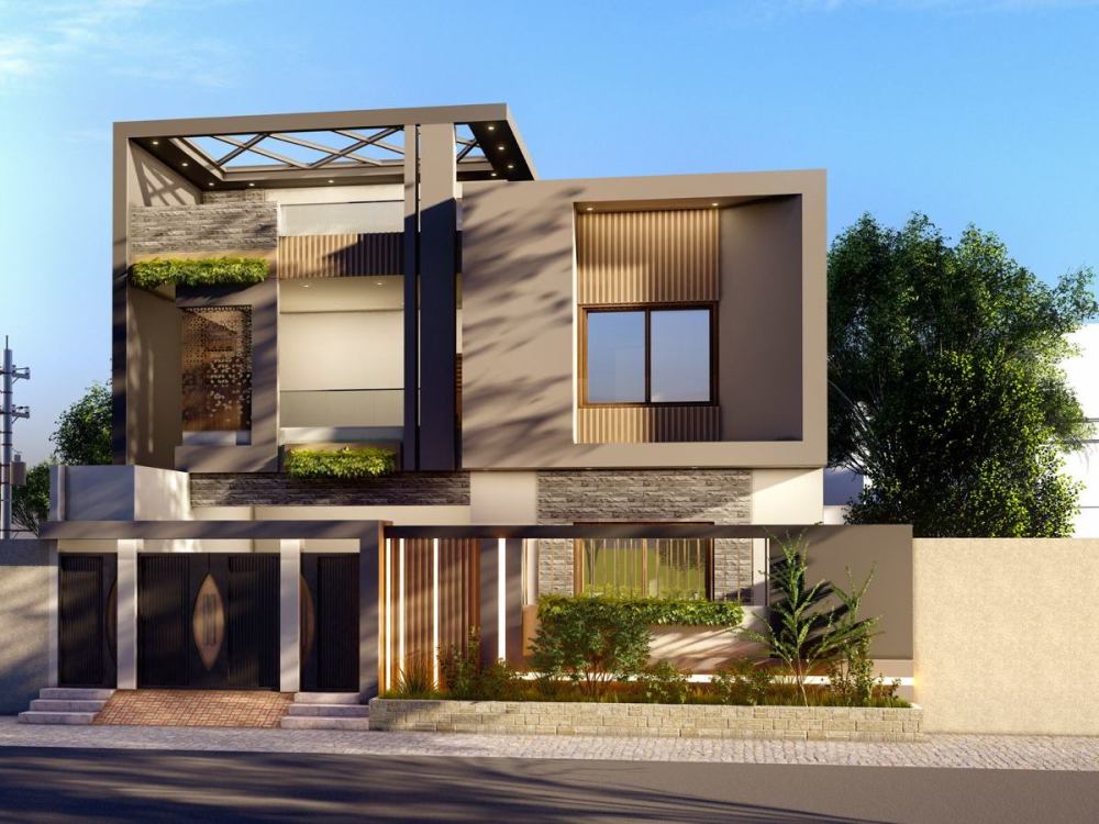 A realistic Exterior Design for your residential and commercial ...