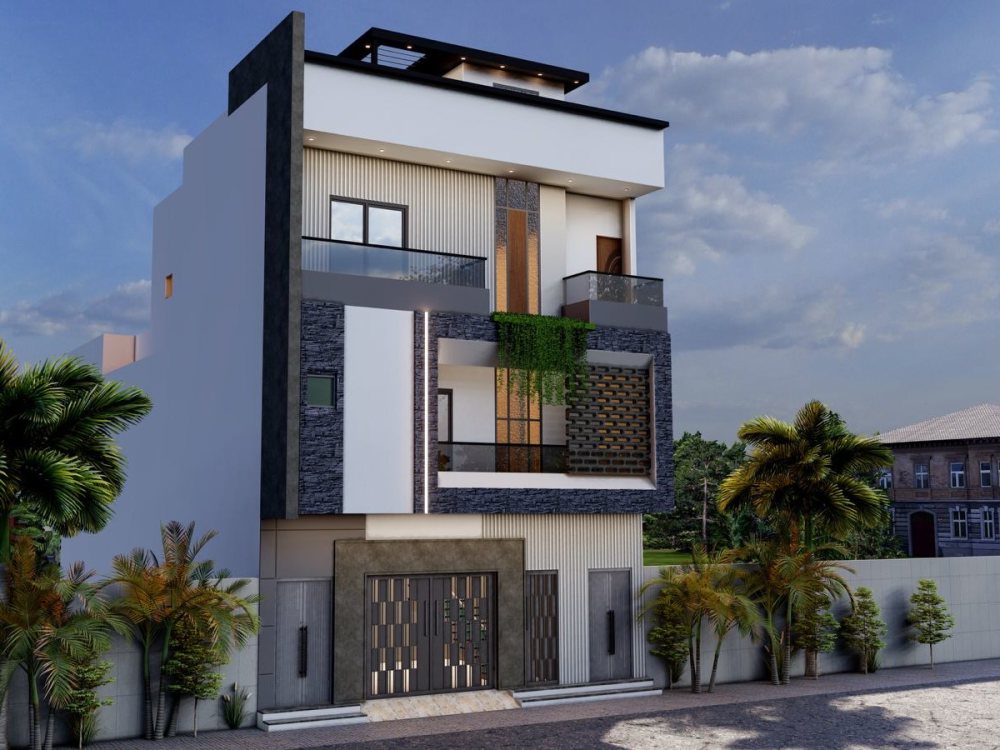 A realistic Exterior Design for your residential and commercial ...