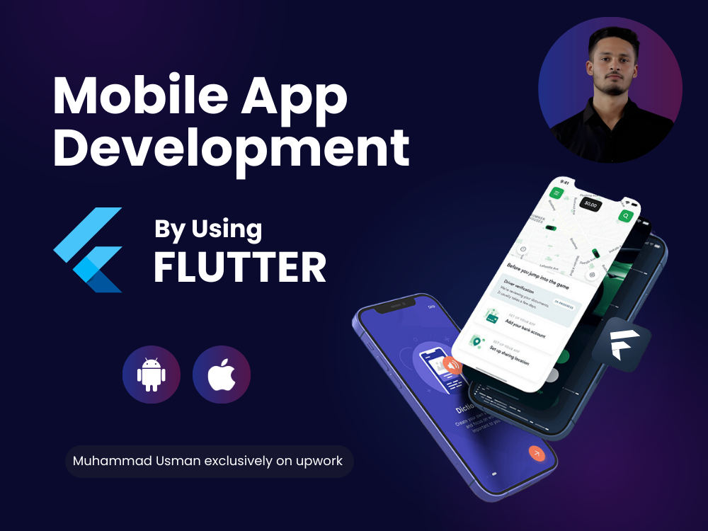 Flutter | Hybrid Android & IOS app from Flutter Developer | Flutter app | Upwork