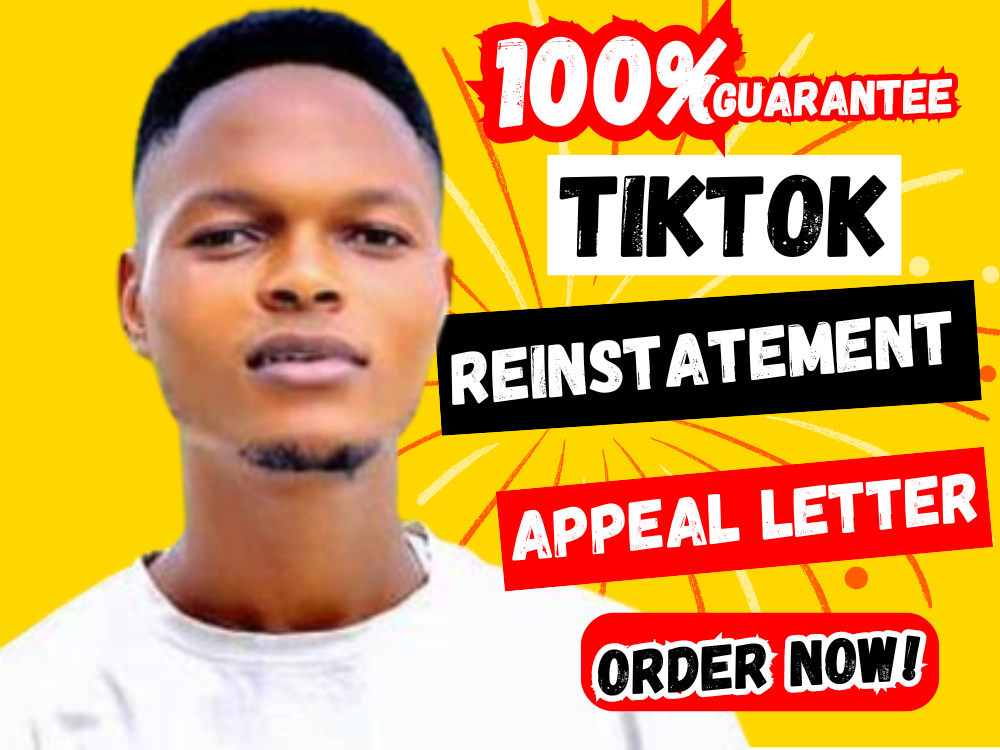 Reinstatement of suspended tiktok shop with appeal letter tiktok ...