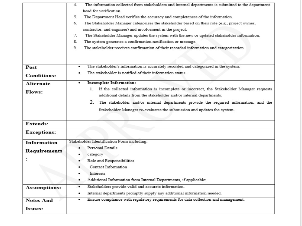 Professional BRS Document Template Compliant with ISO Standards | Upwork