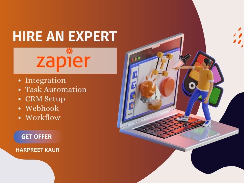 Zapier Integration, Zapier Automation, Zaps, Workflows | Upwork