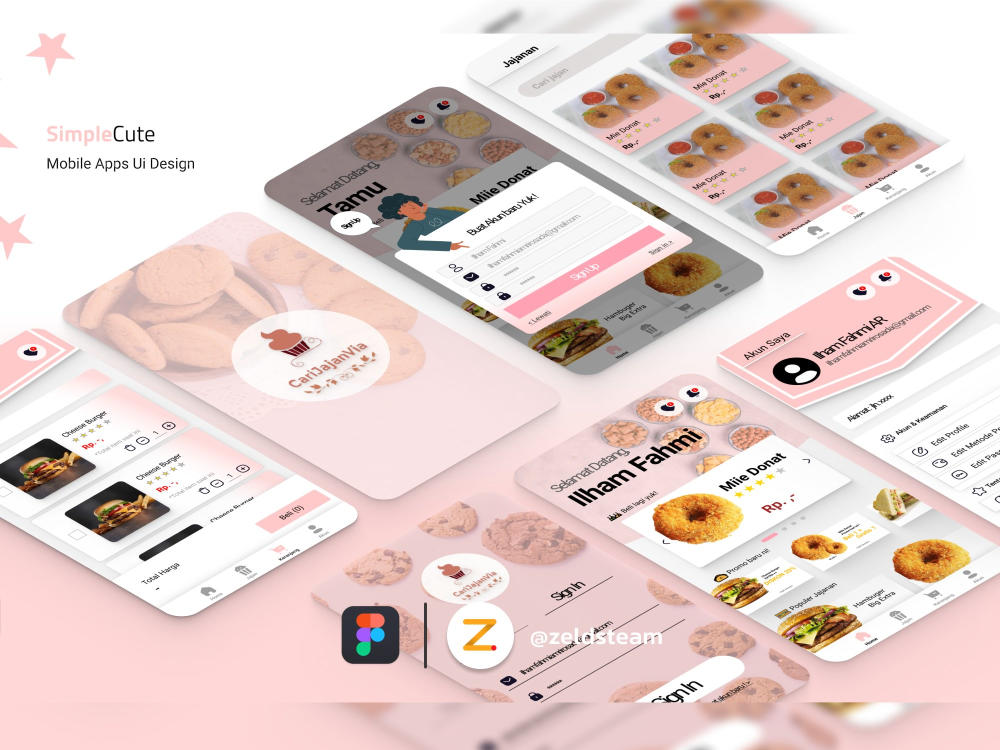 A mobile apps UI UX design prototype | Upwork