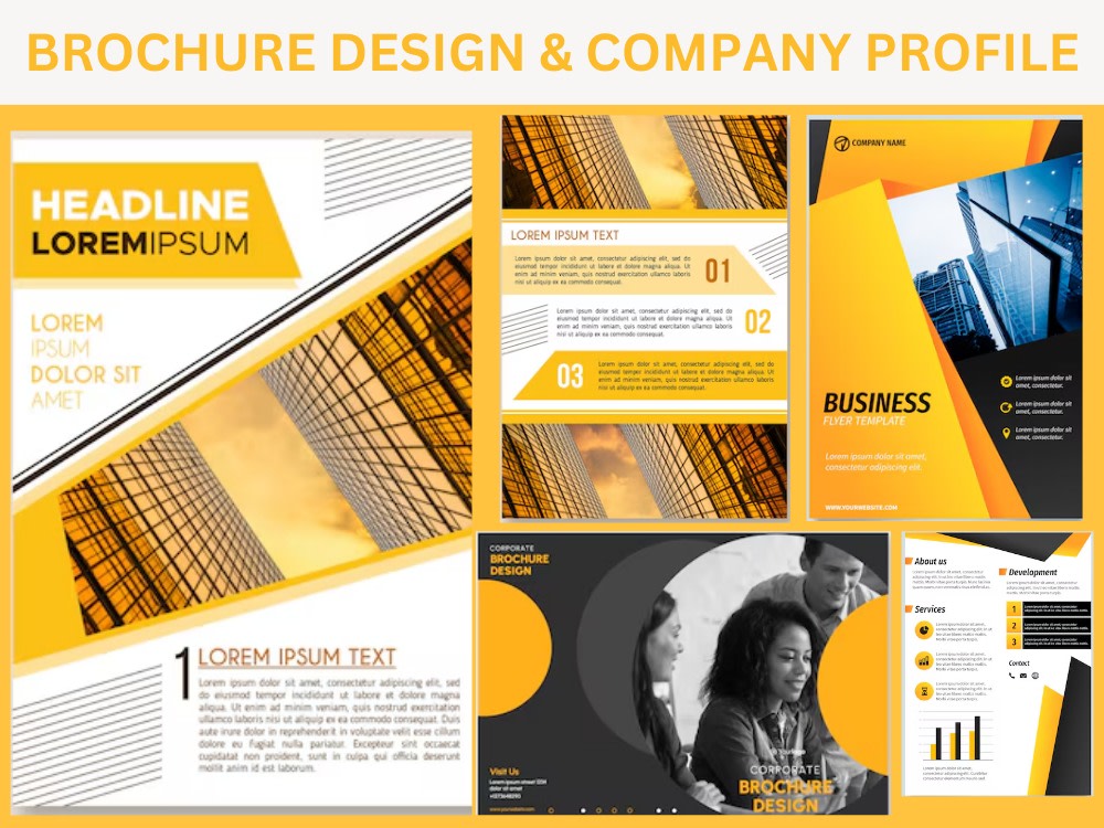 Professional brochure design, company profiles, or Booklet design | Upwork
