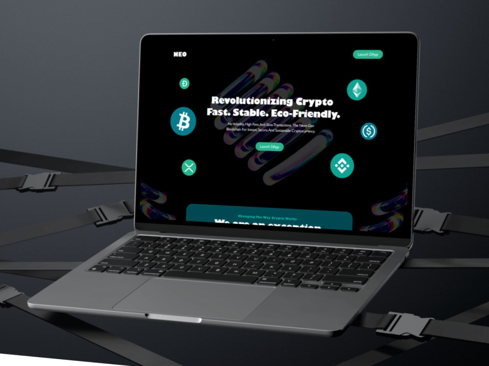 Web3 landing page, mobile app design , dApp design with figma | Upwork