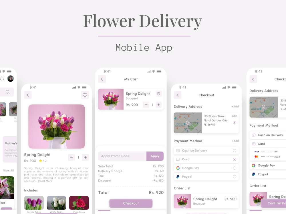 A modern, clean, user-friendly mobile app design and website design ...