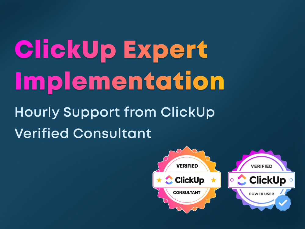 Expert ClickUp implementation optimized for your specific workflows | Upwork