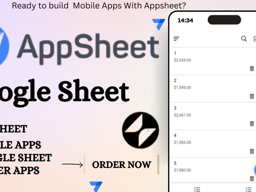 Appsheet, App sheet mobile apps, Appsheet Applications | Upwork