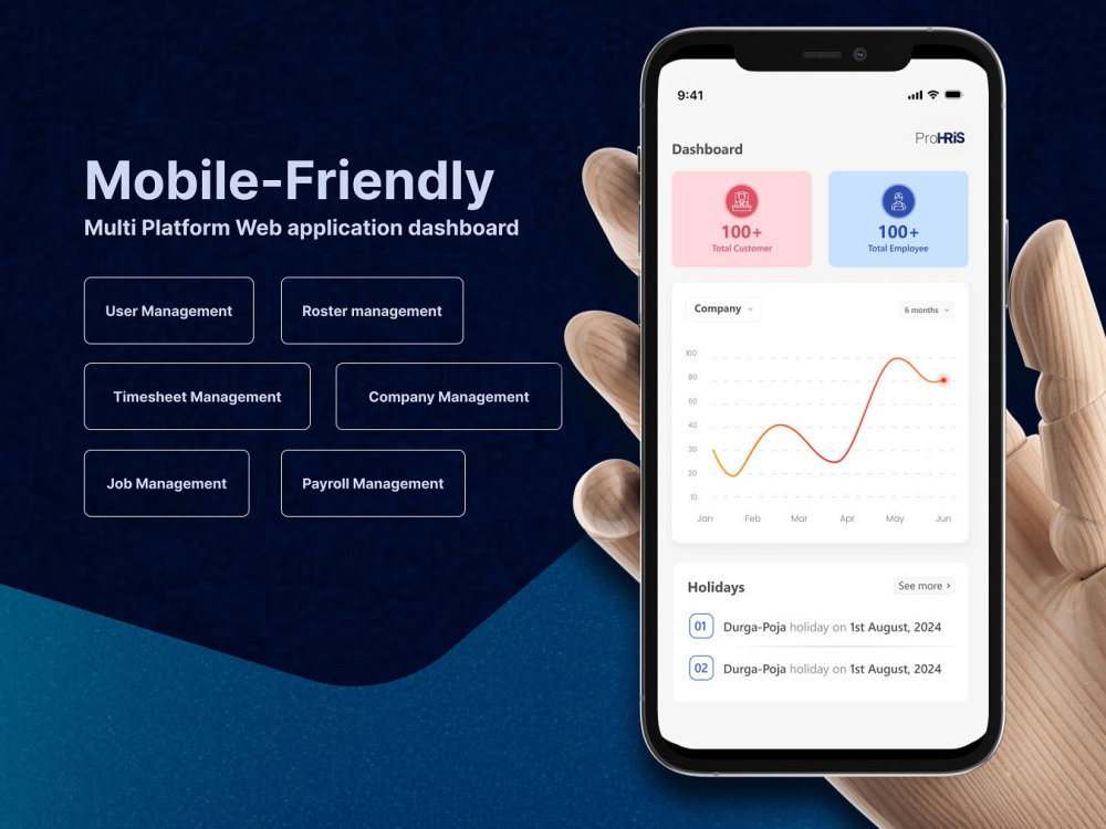 Laravel Script of HRIS, Roster, Timesheet, AI Based Face App | Upwork