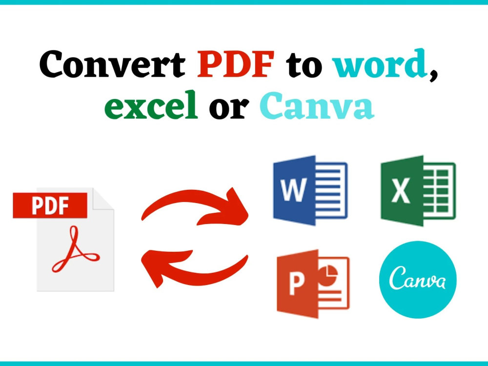 Accurate PDF/Image conversions to editable Word,Excel or PowerPoint Formats | Upwork