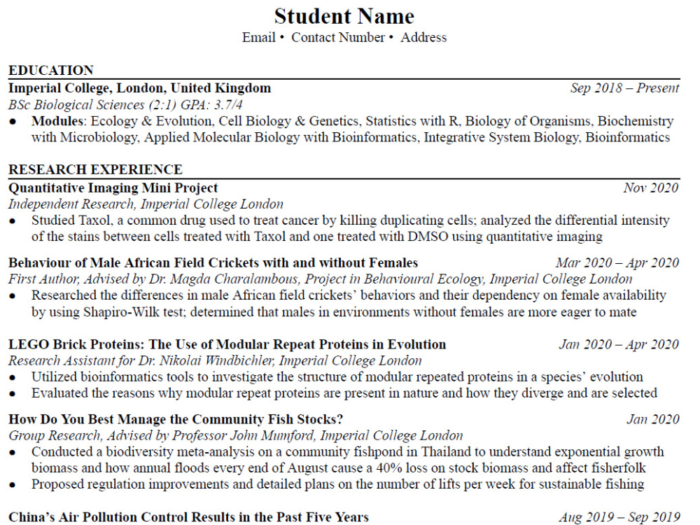 A high quality resume that will make you stand out | Upwork
