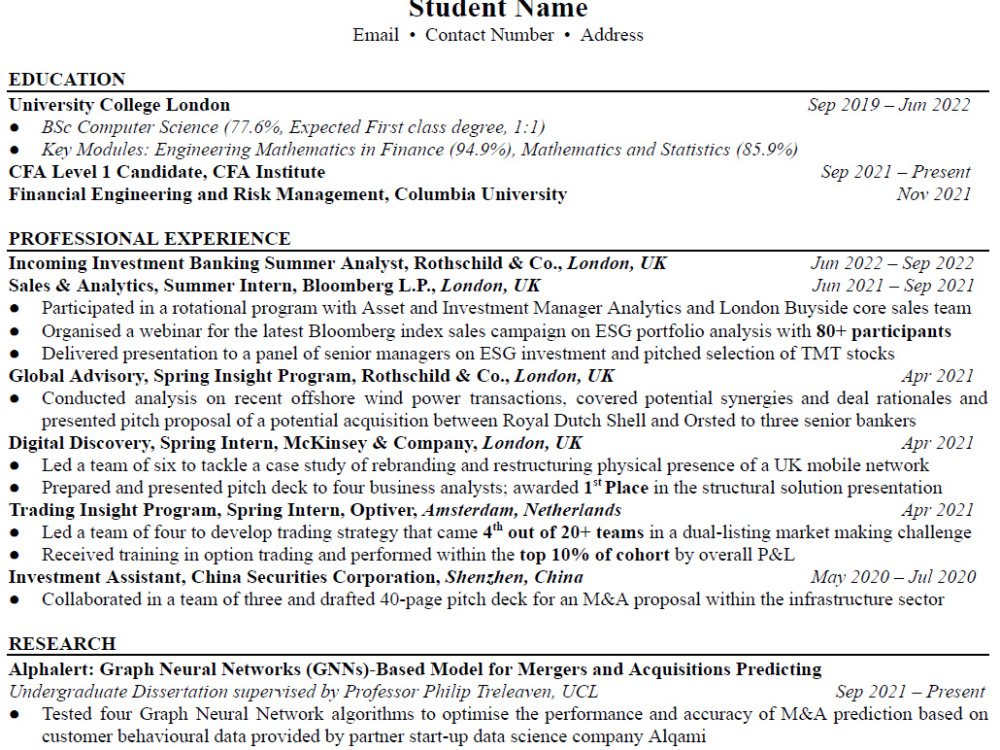 A high quality resume that will make you stand out | Upwork