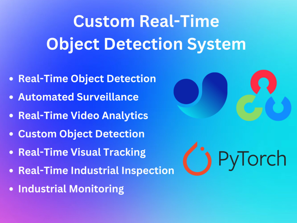 A custom real time object detection model with inference pipeline | Upwork