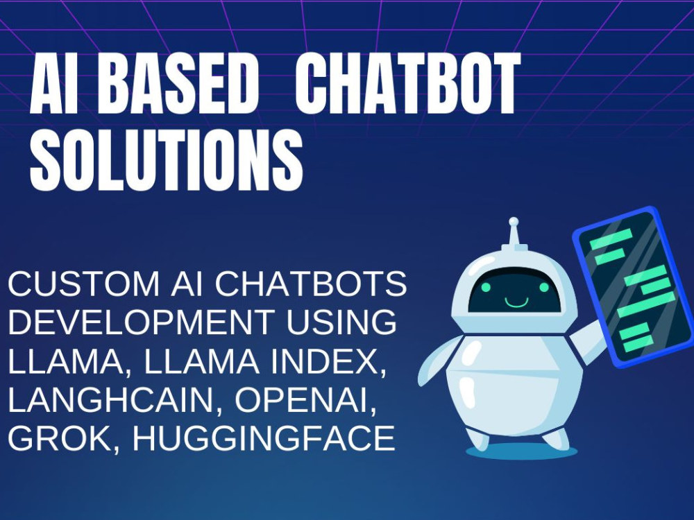 An advanced custom AI chatbot using RAGs and LLMs | Upwork