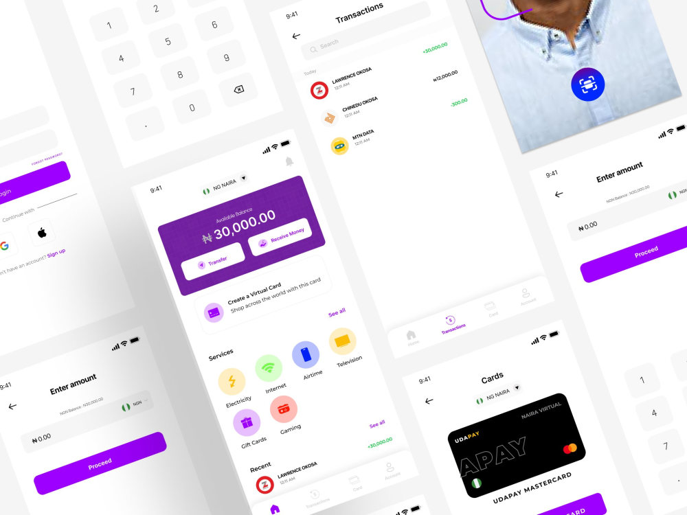 A Complete UI/UX for your mobile app | Upwork
