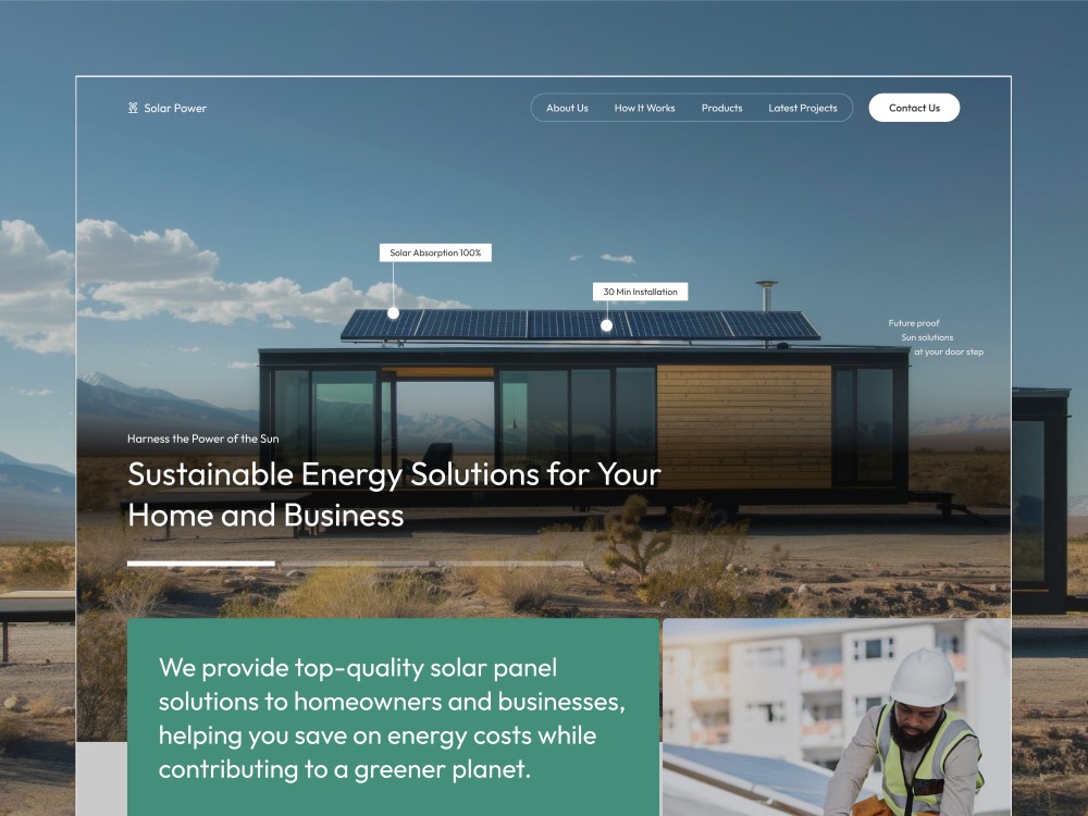 Professional UX UI landing page and web template design | Upwork