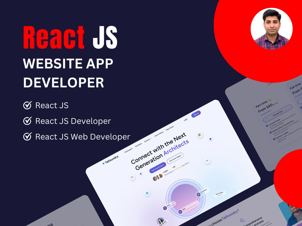 React JS | React Developer | Front End Developer | Figma to React ...