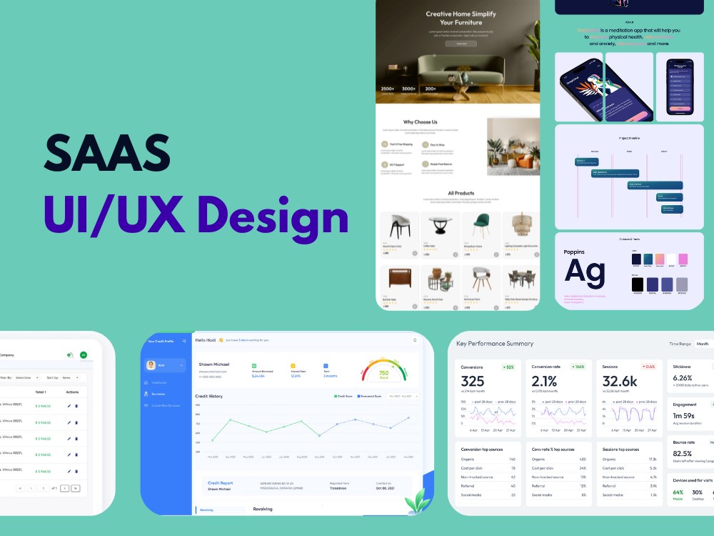 SaaS UI/UX Design | Fintech UI/UX | Dashboard Design | UI/UX Expert ...