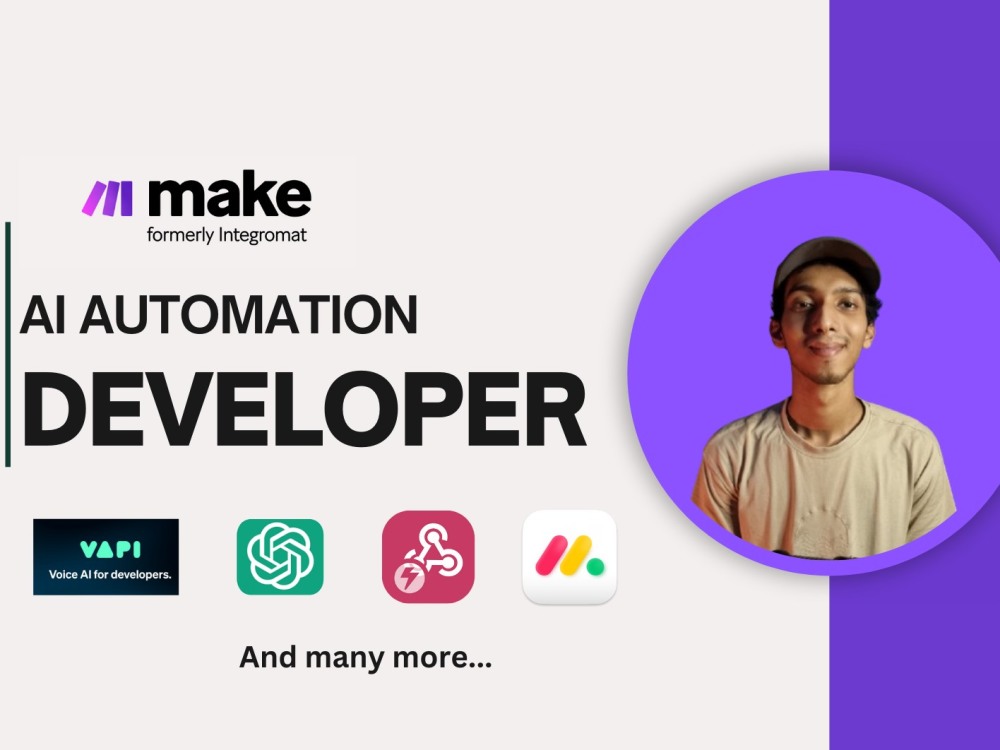 A MAKE com(integromat) automation for your workflow | Upwork