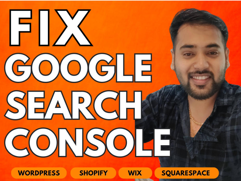 Google Search Console Fixed Upwork