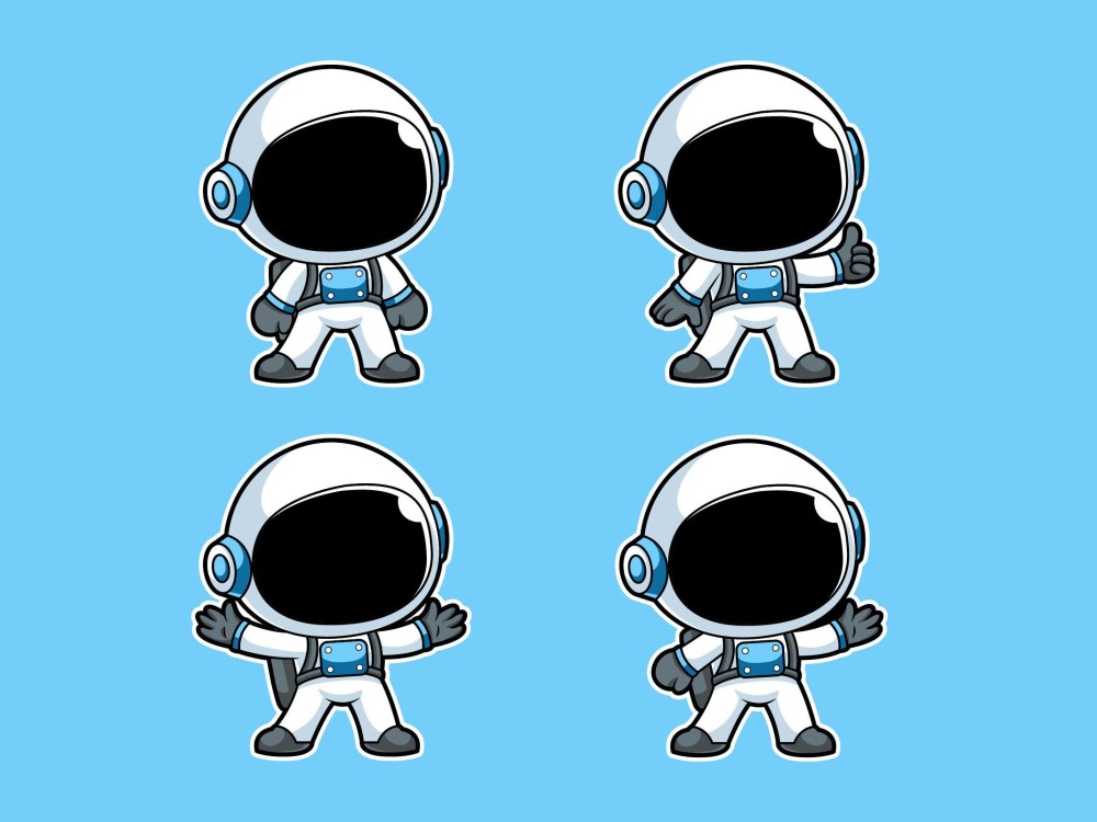 A cute 2d cartoon characters illustration | Upwork