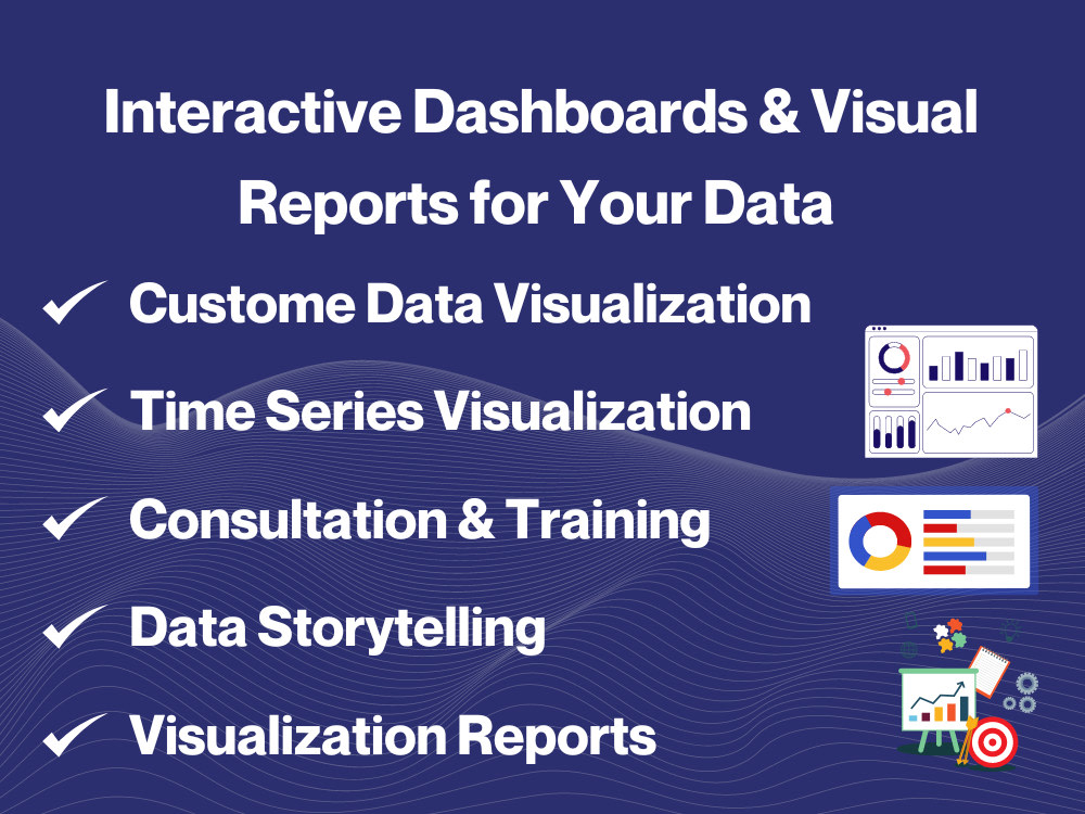 Interactive Dashboards and Visual Reports for Your Data Analysis | Upwork