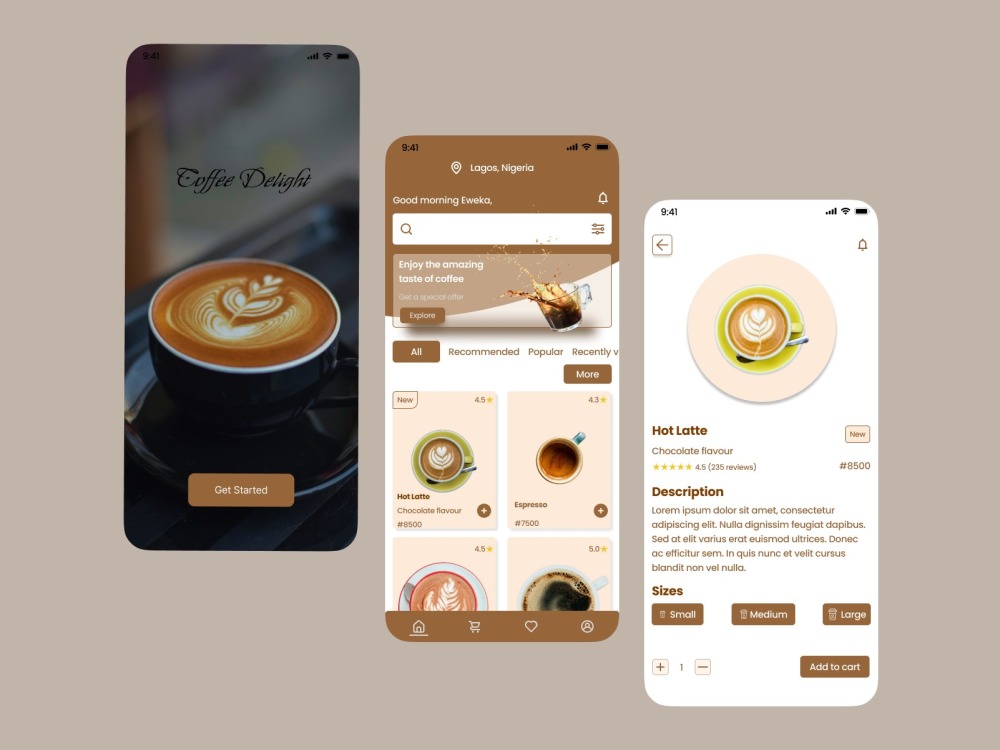 An amazing UI/UX design, talented UI UX designer, wireframes, FIGMA ...