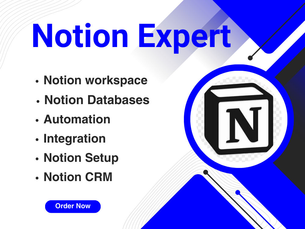 Notion template notion expert automation crm rollups notion workspace | Upwork