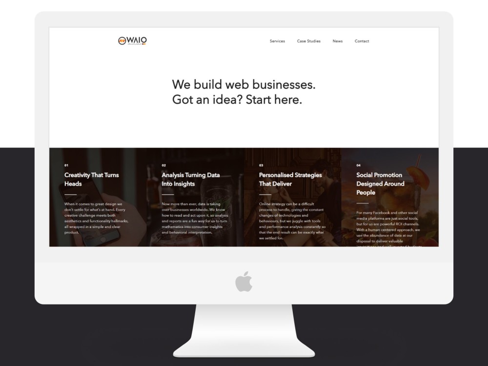 Responsive UI/UX for a one page Corporate/Presentation Website In FIgma ...